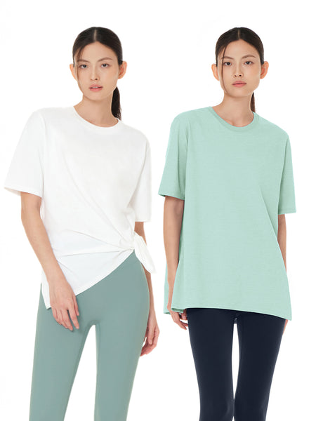 [2SET] NEW Airy Fit オーバーフィット Tシャツ (半袖) | andar JAPAN